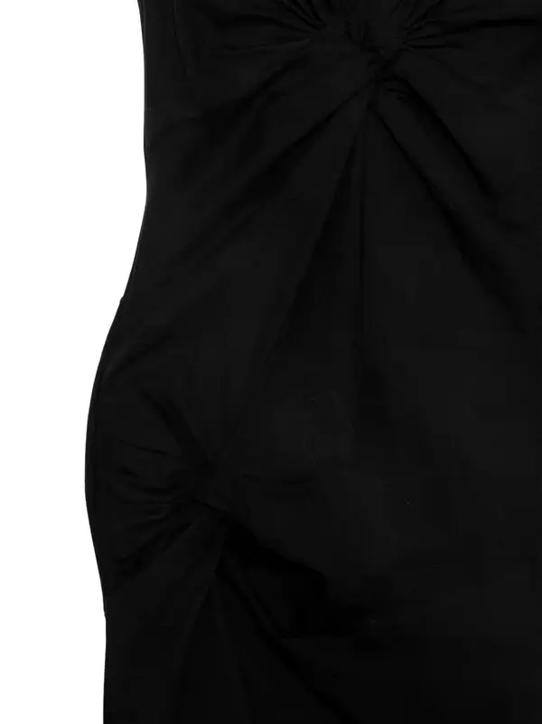 Dior Sleeveless Knot Detail Dress