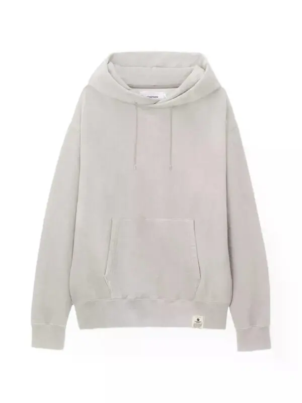 MOMOTARO Drawstring-hood Hoodie With Logo Patch