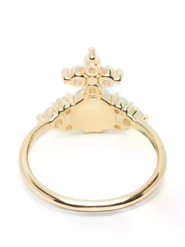 VIVIENNE WESTWOOD Feodora Orb Ring With Faux Pearl