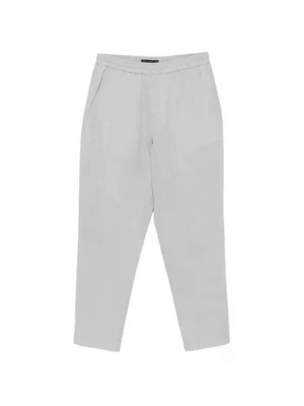 LOW BRAND Elasticated Waistband Trousers - Grey