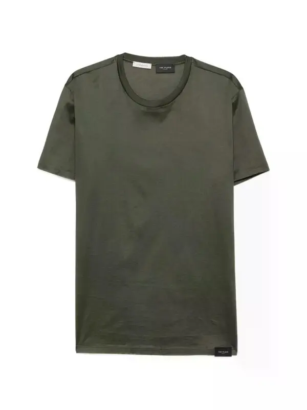 LOW BRAND Logo-patch T-shirt - Green