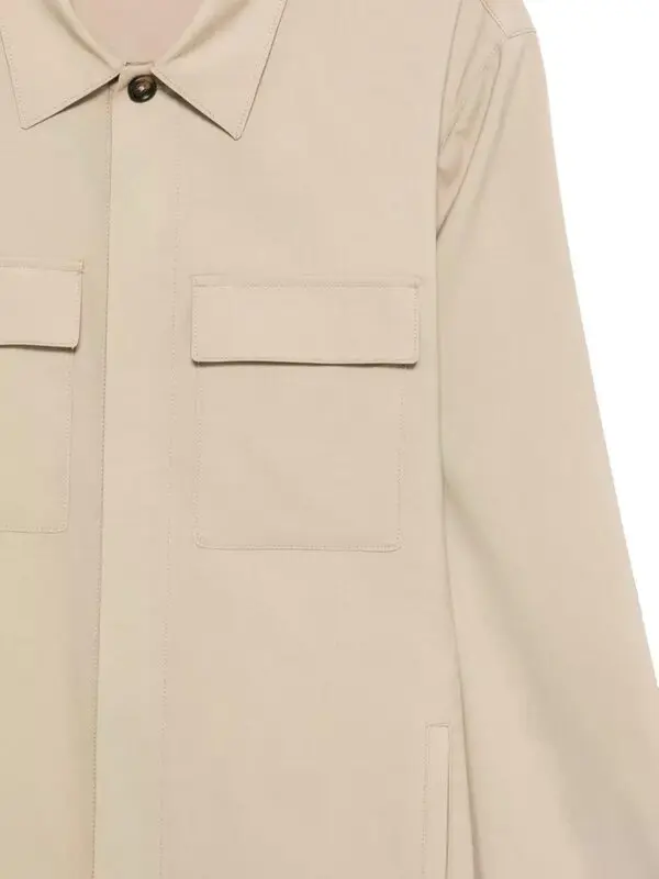 MANUEL RITZ Flap-pocket Long-sleeve Shirt