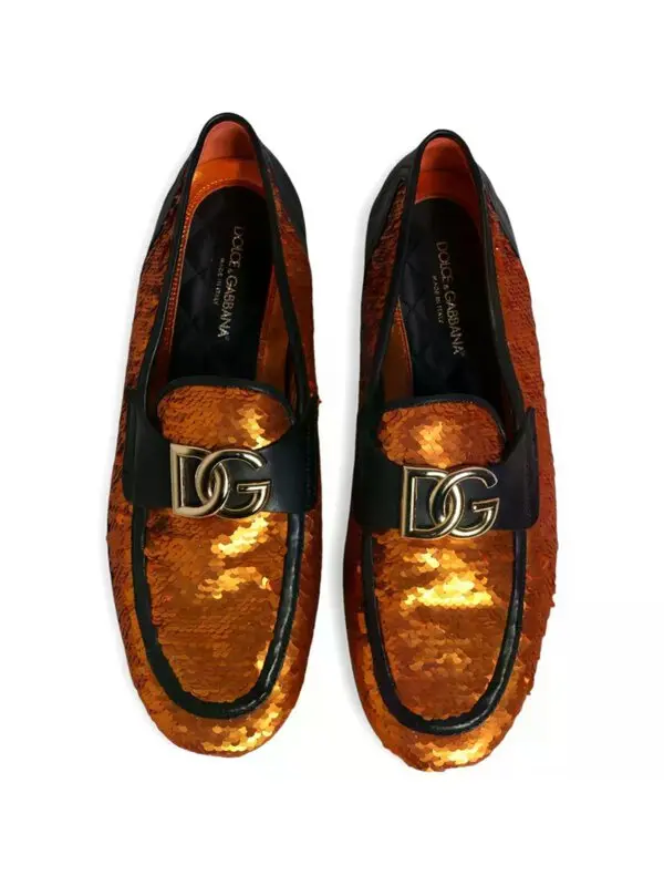 Dolce & Gabbana Ariosto Sequin Loafers