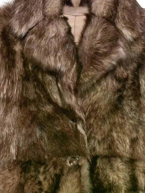 MANZONI 24 Shearling Notch-lapels Coat