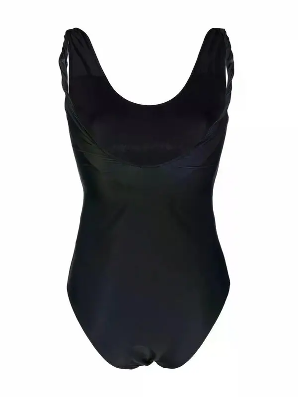GANNI Floral Print One-piece Swimsuit