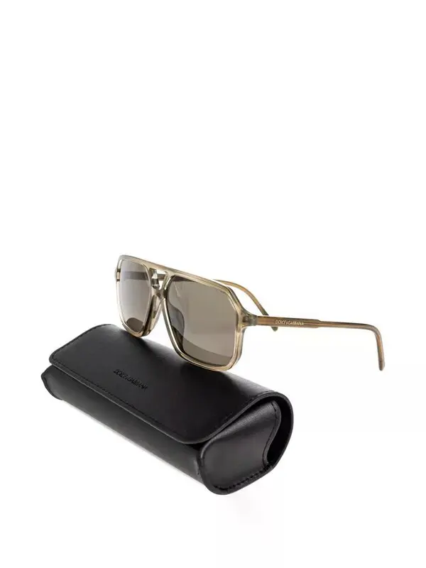 Dolce & Gabbana Geometric-frame Sunglasses