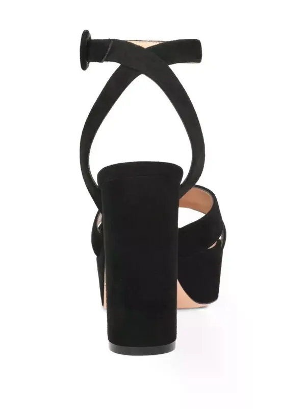GIANVITO ROSSI Crossover Platform Sandals