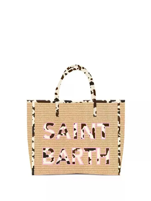 MC2 SAINT BARTH Medium Vivian Tote Bag - Neutrals