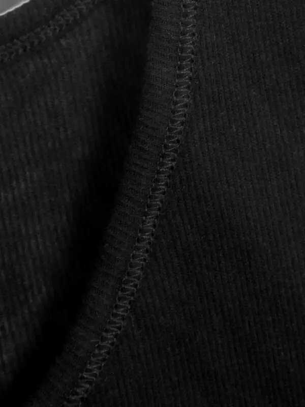 Vera Wang Tessa Ribbed-knit Cotton Tank Top