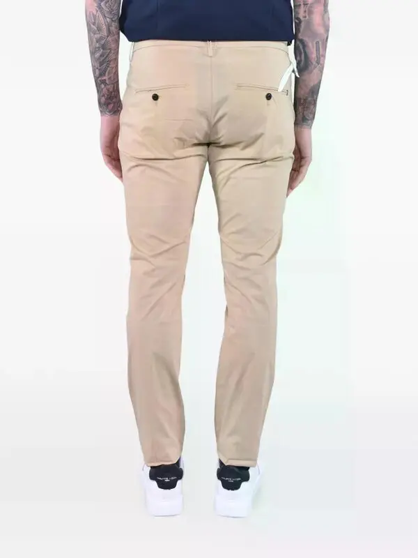 DONDUP Gaubert Slim-cut Chino Pants - Neutrals