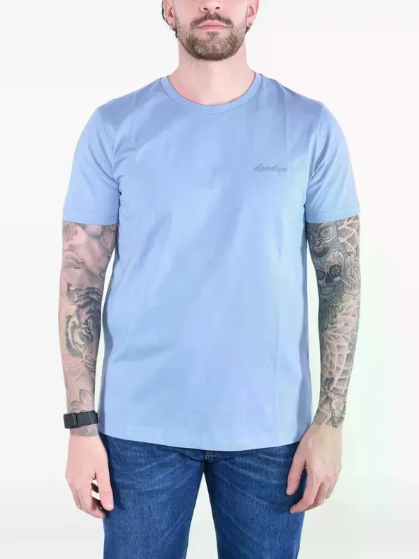 DONDUP Logo-embroidered Cotton-jersey T-shirt