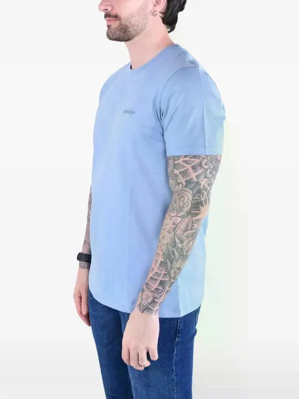 DONDUP Logo-embroidered Cotton-jersey T-shirt
