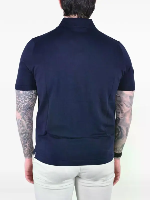 KANGRA Short-sleeve Cotton Polo Shirt