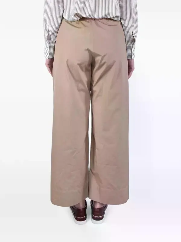 Max Mara Drawstring Straight-leg Trousers - Neutrals
