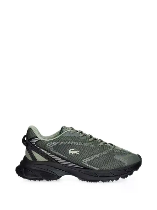 Lacoste L003 Neo Shot Logo-patch Mesh Sneakers - Green