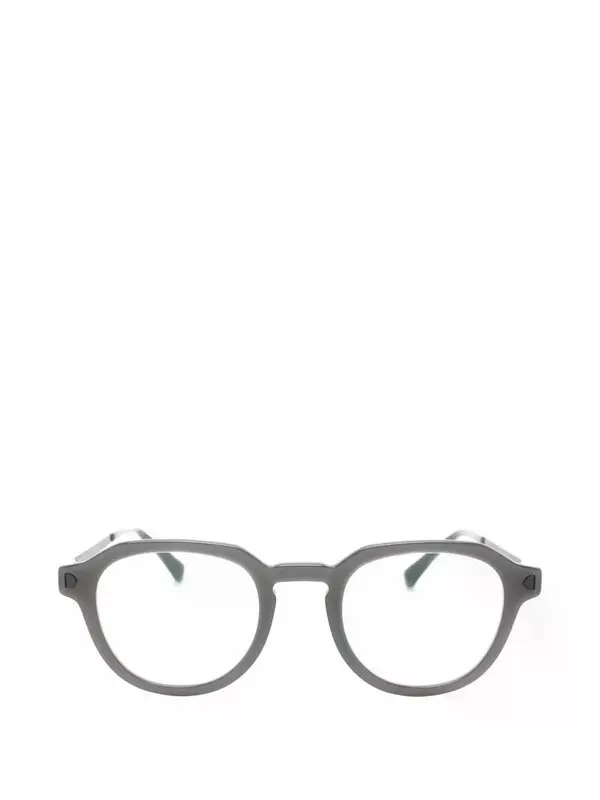 Mykita Elbert Geometric-frame Eyeglasses - Grey