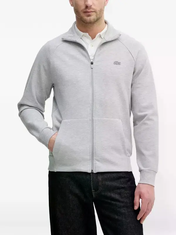 Lacoste Logo-patch Zip-up Sweater