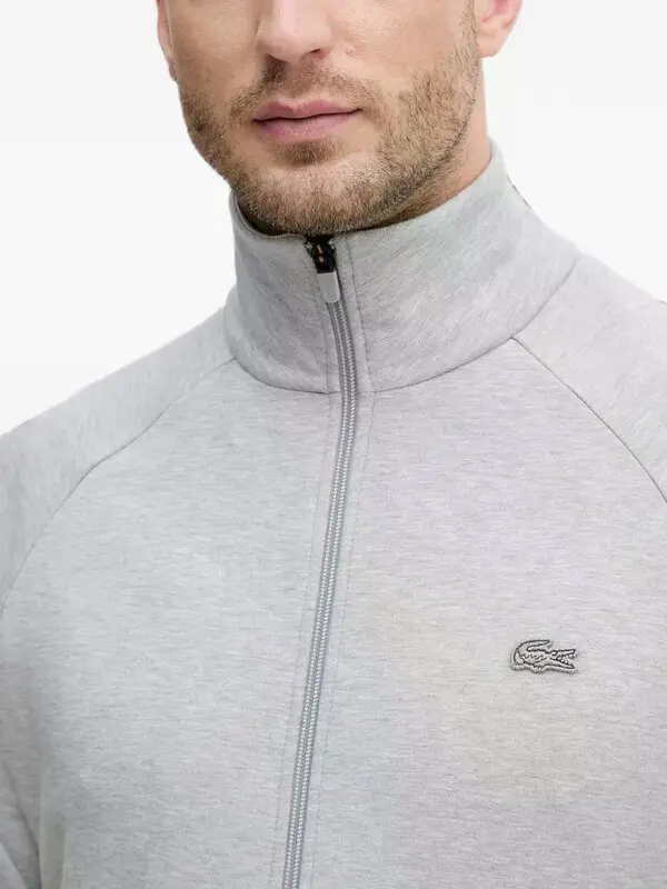 Lacoste Logo-patch Zip-up Sweater