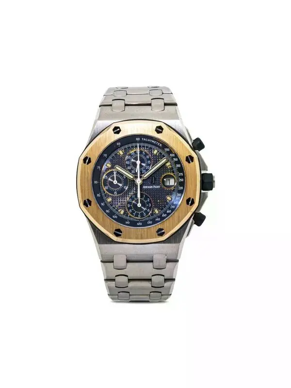 AUDEMARS PIGUET Royal Oak Offshore Chronograph Stainless Steel And Gold Watch - Silver