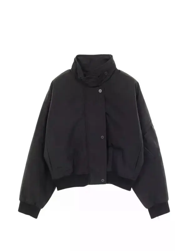 Hermès High Neck Bomber Jacket - Black