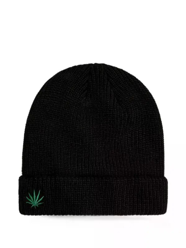 WACKO MARIA Embroidered Beanie - Black