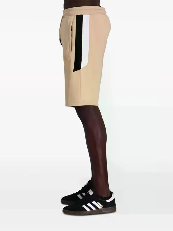 Karl Lagerfeld Logo Patch Drawstring Shorts