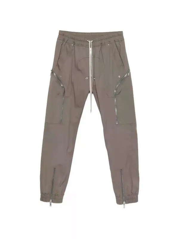 Rick Owens Drawstring Cargo Pants - Grey