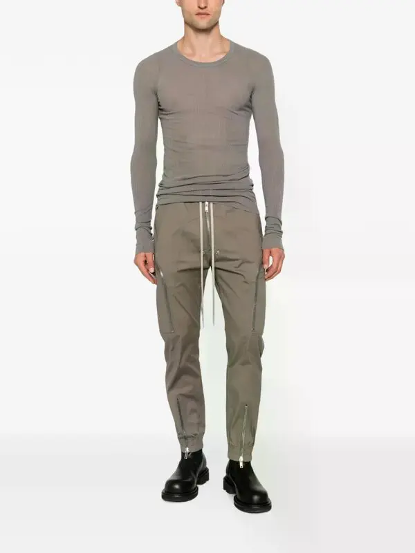 Rick Owens Drawstring Cargo Pants - Grey