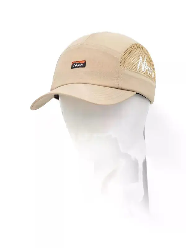 NANGA Baseball Cap With Mesh Detail - Neutrals