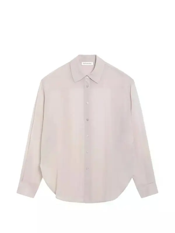THE FRANKIE SHOP Peri Long-sleeve Shirt - Neutrals