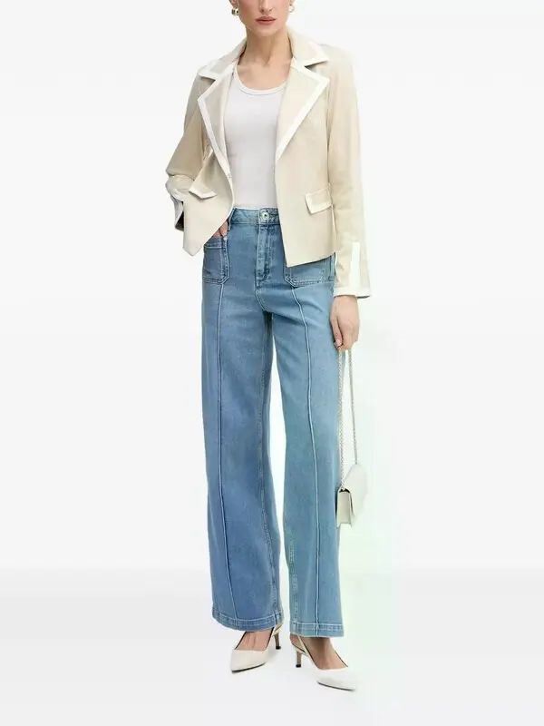 Joseph Ribkoff Contrast Trim Blazer