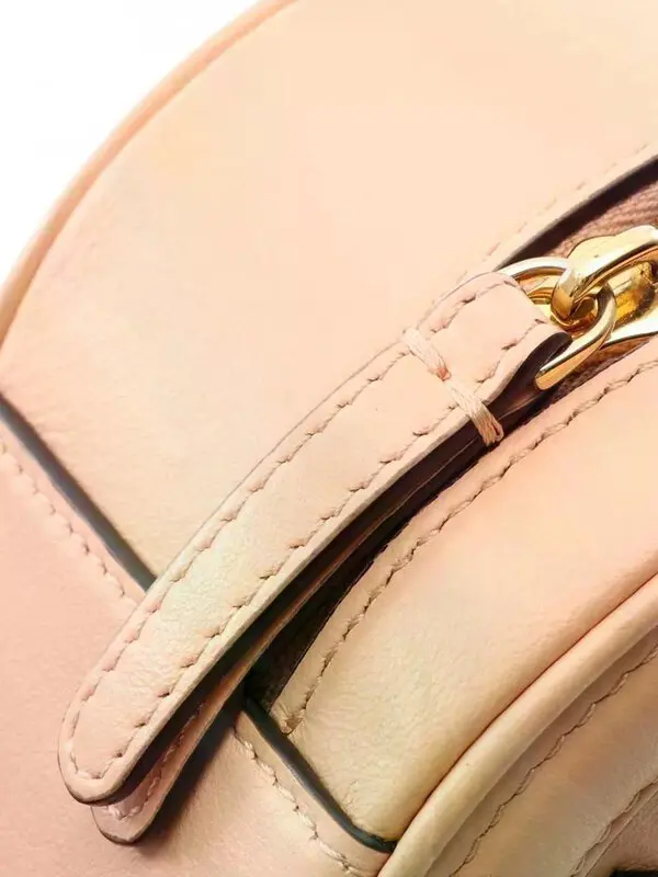 Fendi O'lock Leather Camera Bag Satchel - Pink
