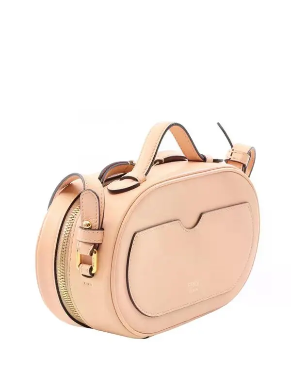 Fendi O'lock Leather Camera Bag Satchel