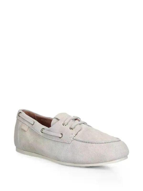 Moschino Suede Boat Shoes