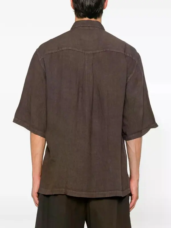 INLINUM Patch-pocket Short-sleeve Shirt