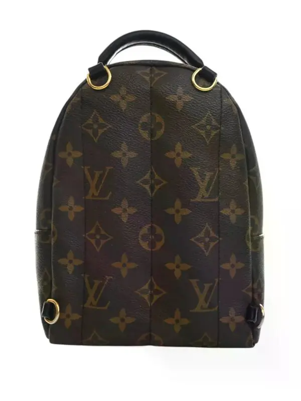 LOUIS VUITTON Monogram Mini Palm Springs Backpack - Brown