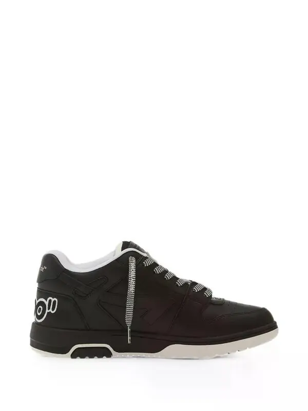 Off-White Out Of Office Lace-up Sneakers - Black
