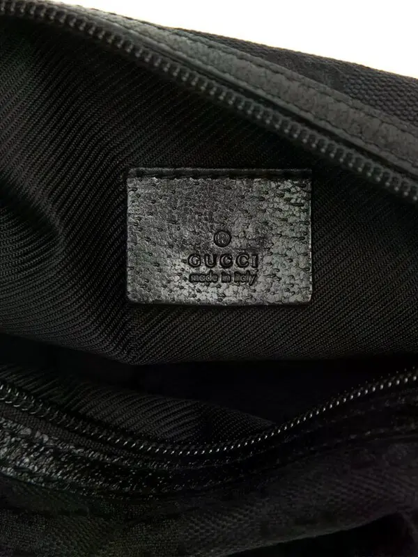 Gucci Gg Canvas Cosmetic Pouch - Black