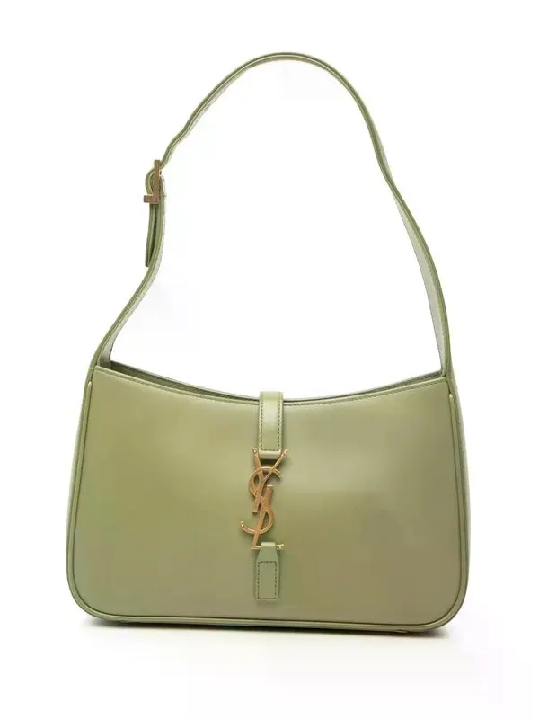 Saint Laurent Le 5 A 7 Smooth Calfskin Shoulder Bag - Green