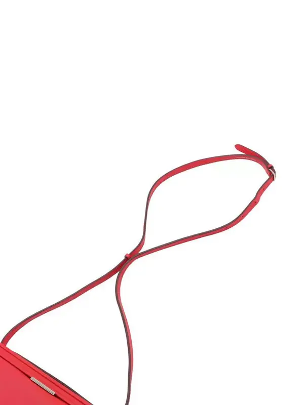 Hermès Evercolor Clic H 21 Crossbody Bag - Red