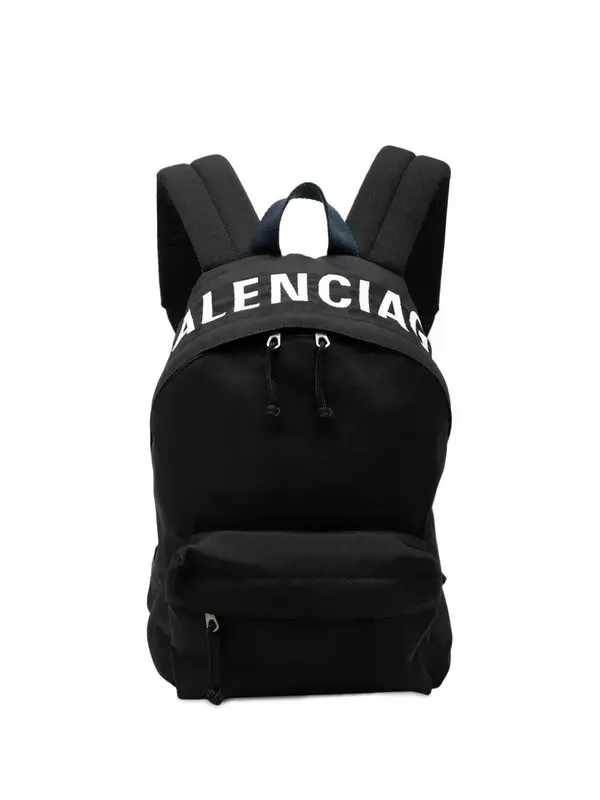 Balenciaga Nylon Wheel Backpack - Black