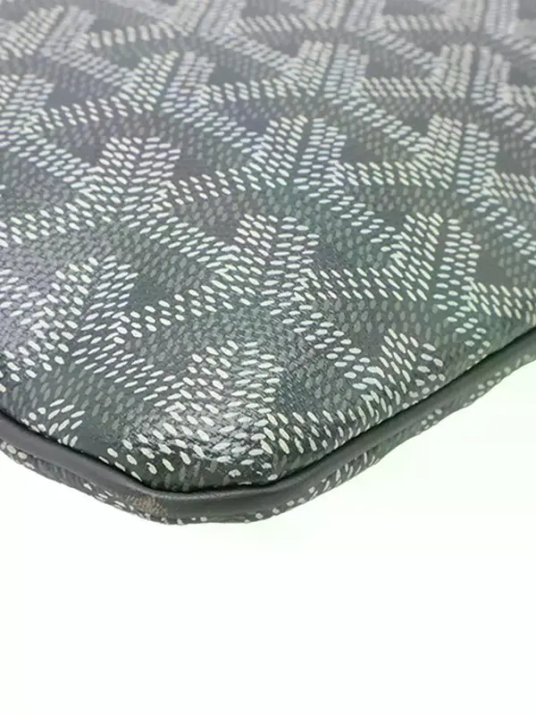 Goyard Senat Mm Clutch Bag - Grey