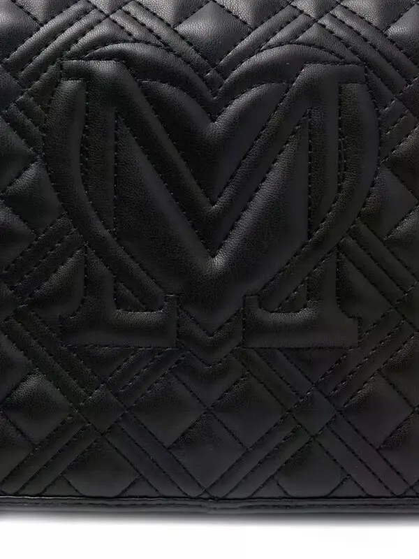 Moschino Quilted Chain Shoulder Bag
