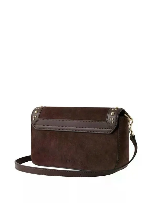 Furla Stud-embellished Crossbody Bag - Brown