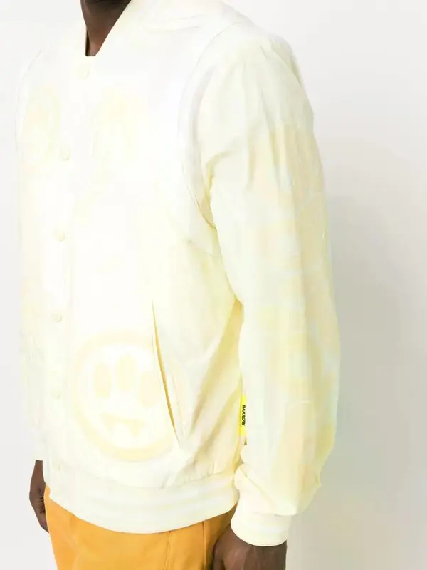 BARROW Tonal Appliqué Varsity Jacket