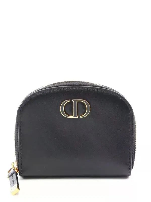 Dior 2010s 30 Montaigne Coin Purse - Black
