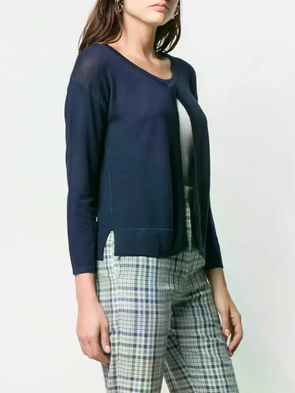 SOTTOMETTIMI Merino Wool One Button Cardigan