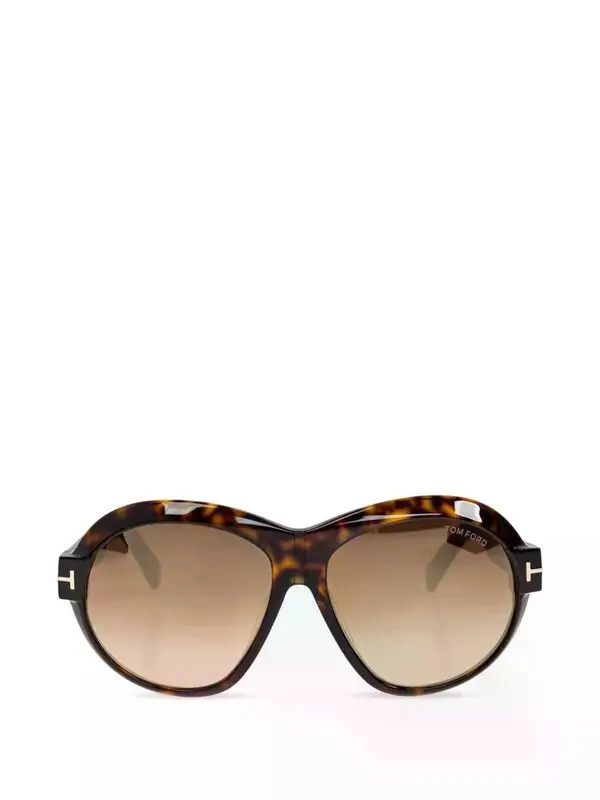 TOM FORD Tortoiseshell-effect Sunglasses - Brown