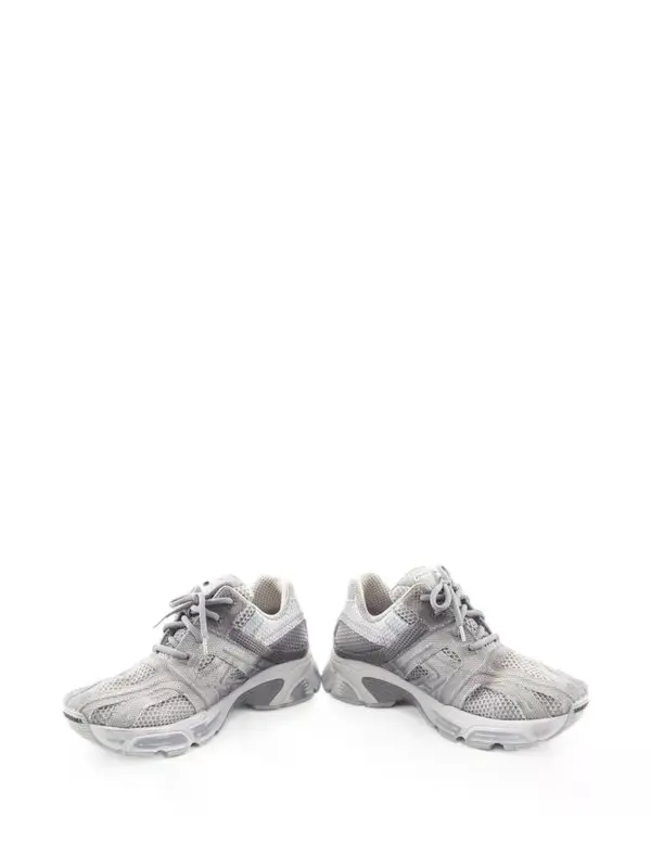 Balenciaga Phantom Mesh Lace-up Sneakers - Grey