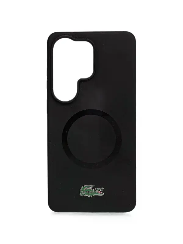 Lacoste Logo-plaque Samsung Galaxy S26 Ultra Case - Black